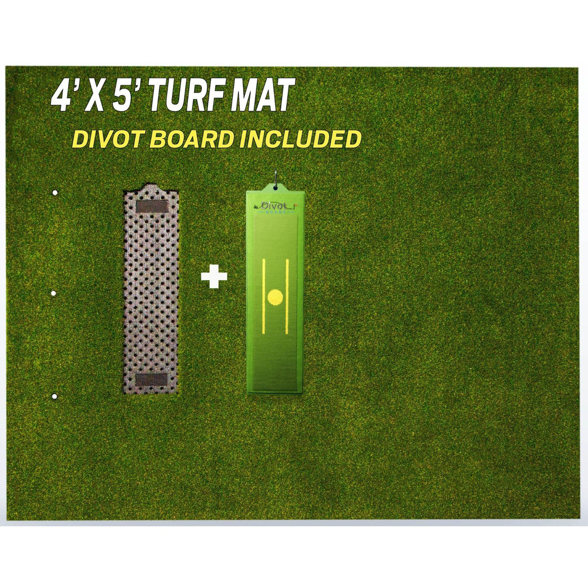 Divot Board Turf Mat 4x5 - Bundle – Elite Sim Golf